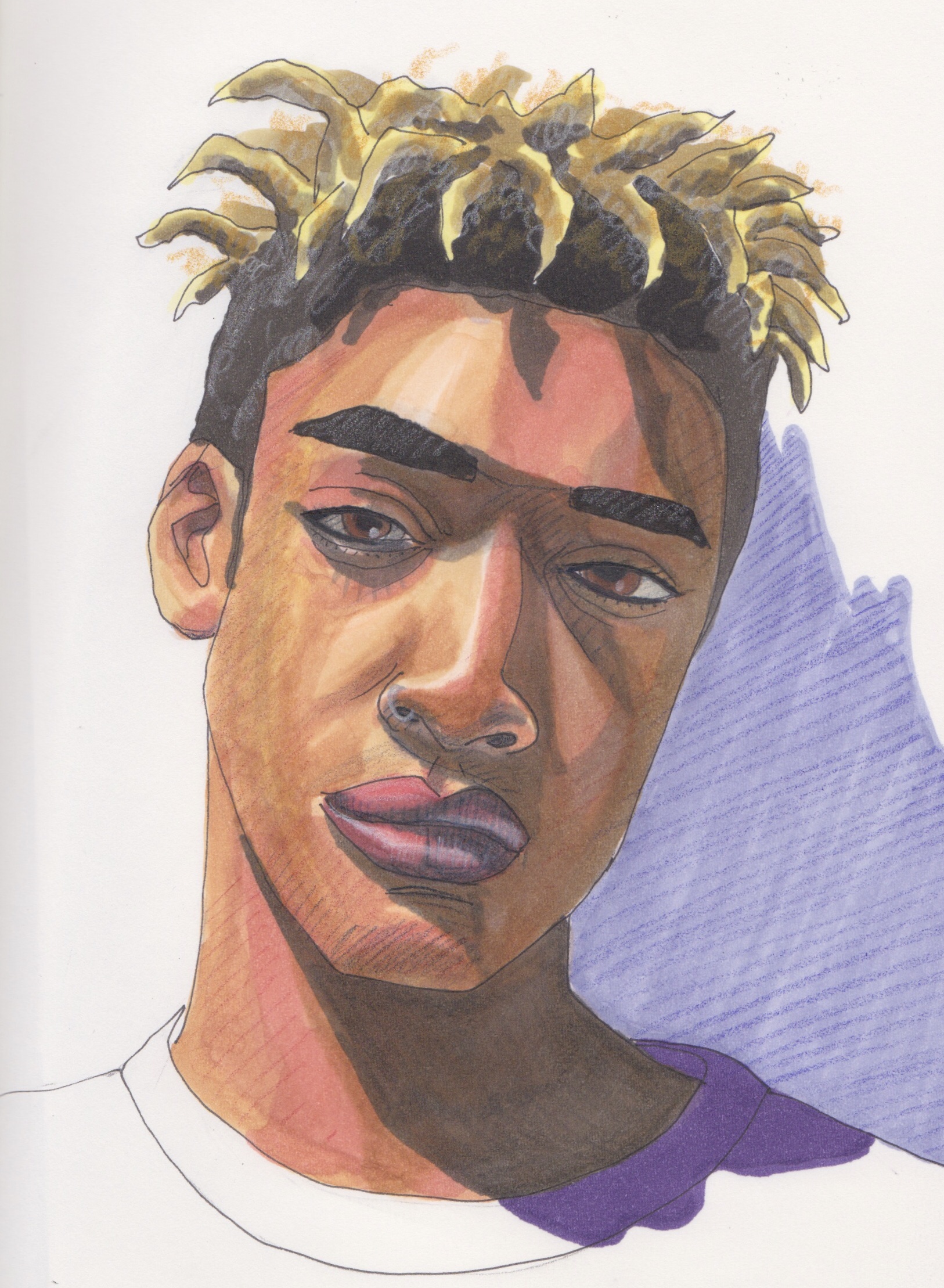 Michael – drawing faces