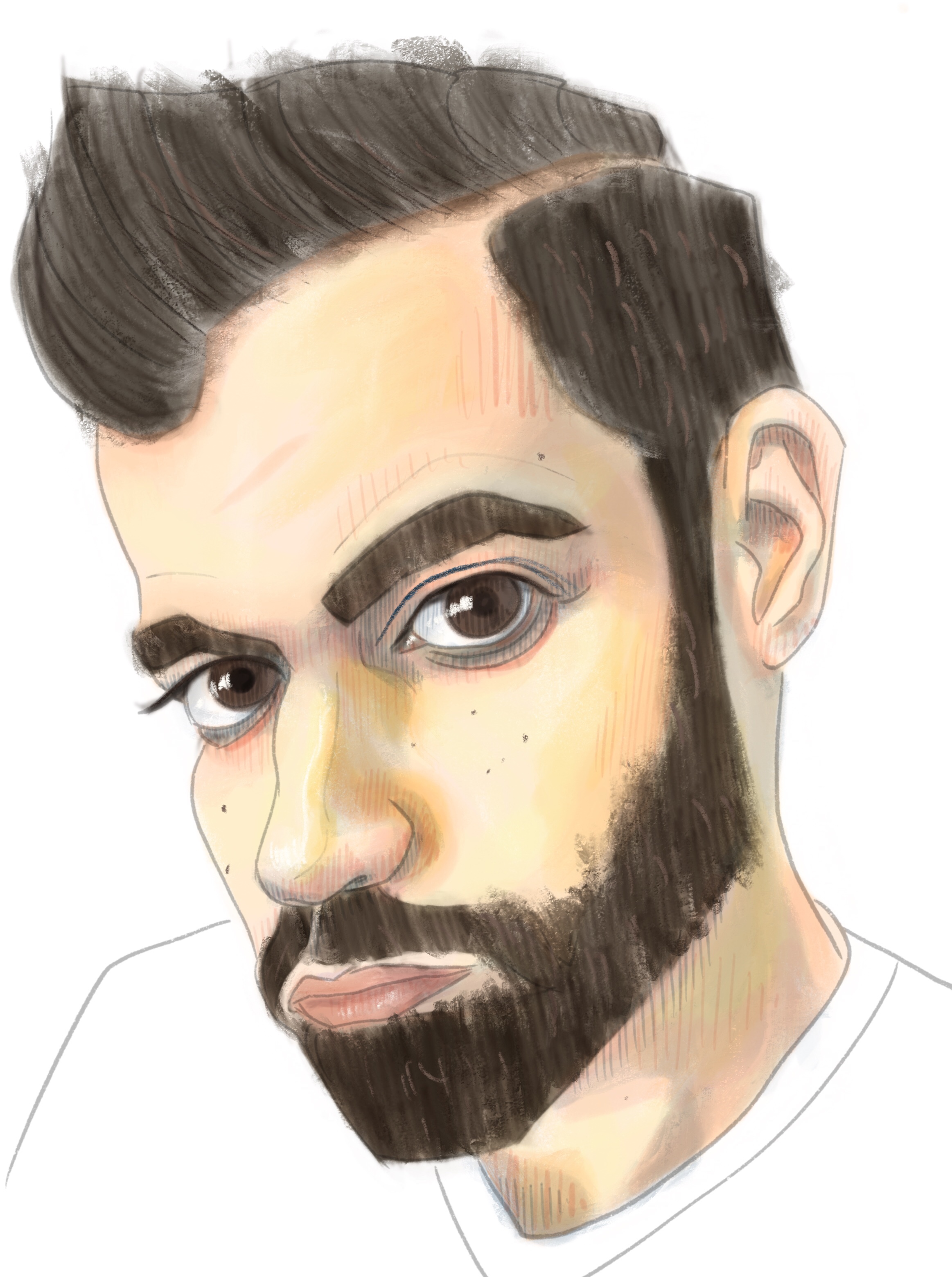 Mo – drawing faces