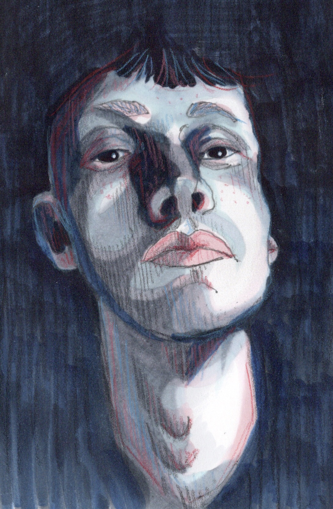 Andrew – drawing faces