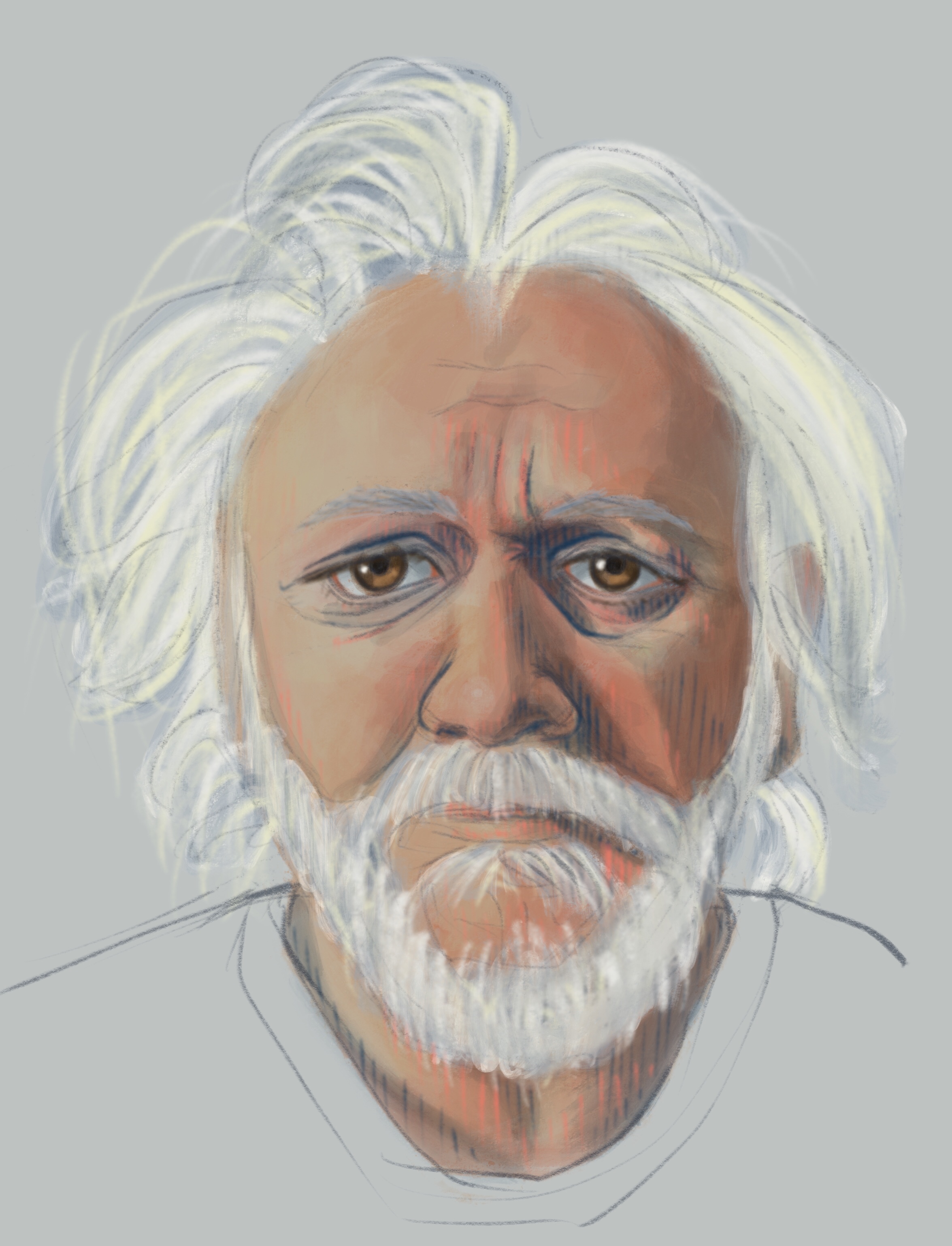 Mel – drawing faces