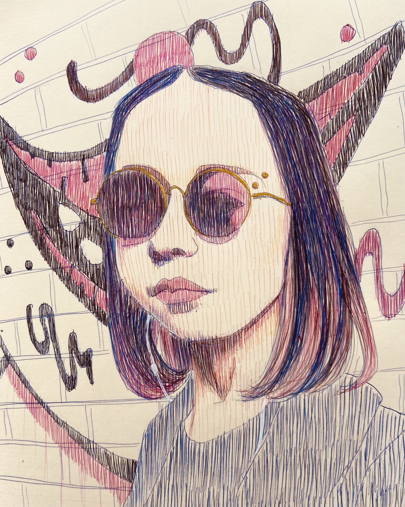 Lee Lottie – drawing faces